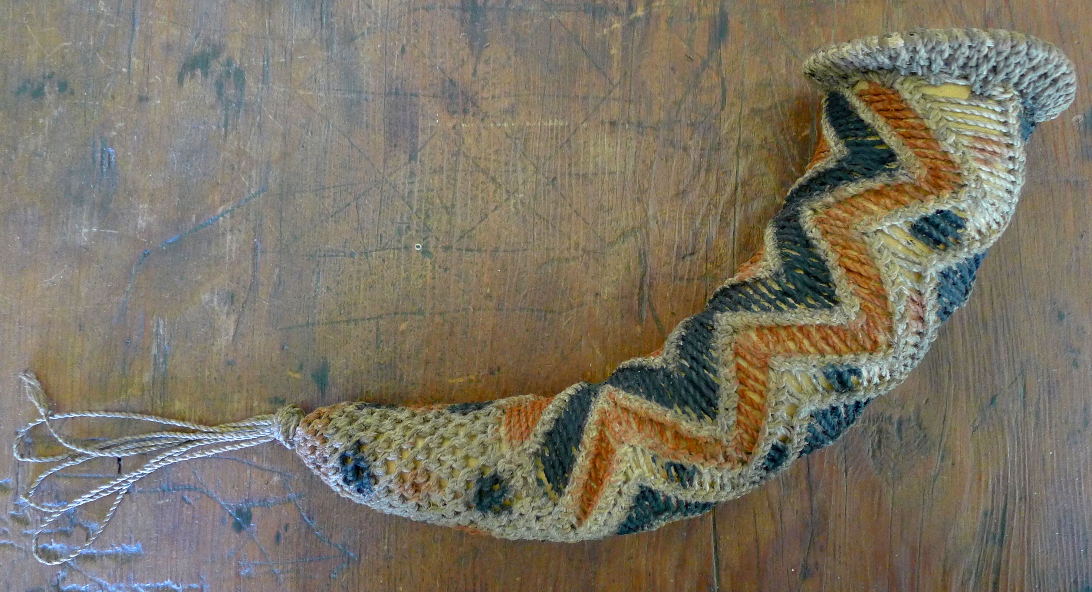 Sepik Phallocrypt made from New Guinea bean, Lagenaria siceraria – 2 ...